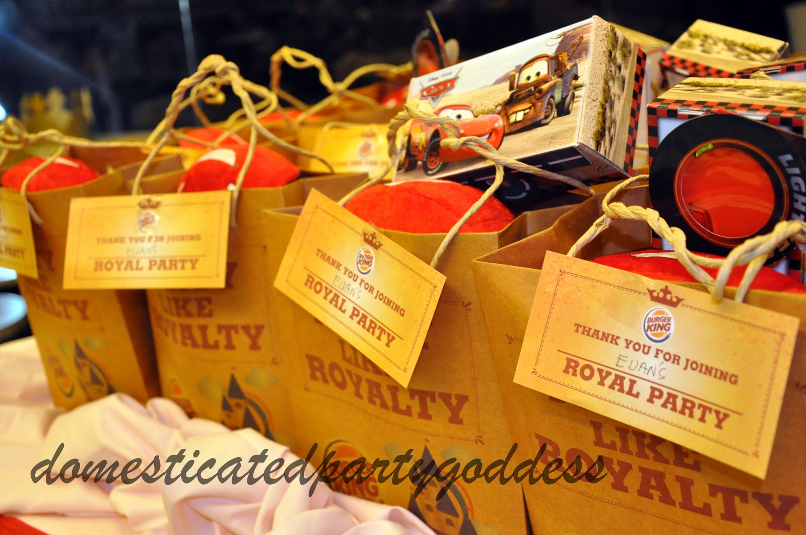 Domesticated Party Goddess: Burger King Kiddie Party Package