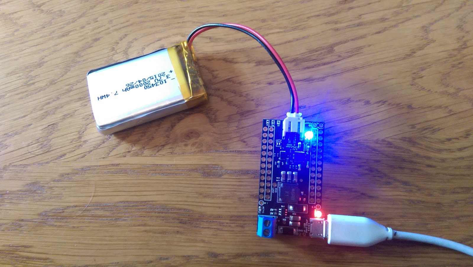 Code Frieze: Particle photon battery pack