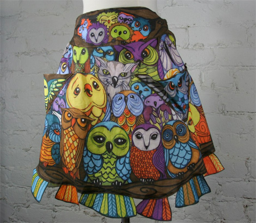 My Owl Barn: Cean Irminger: Owl Apron Pattern