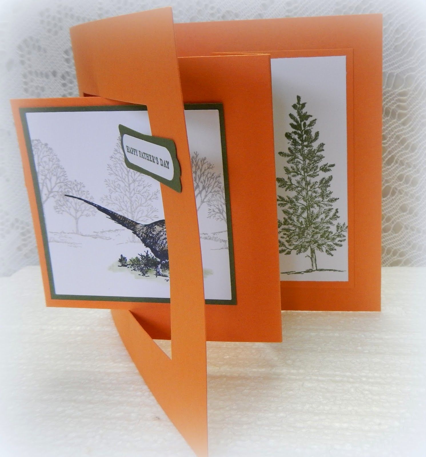 StampTheLove: Pop Out Square Father's Day Card