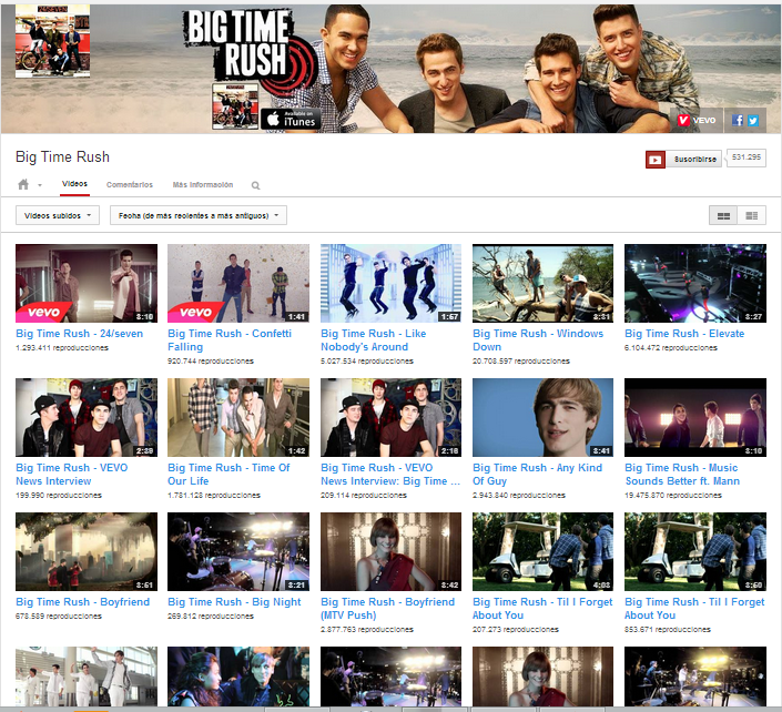 BTR: Visita El Canal Official De BTR En Youtube