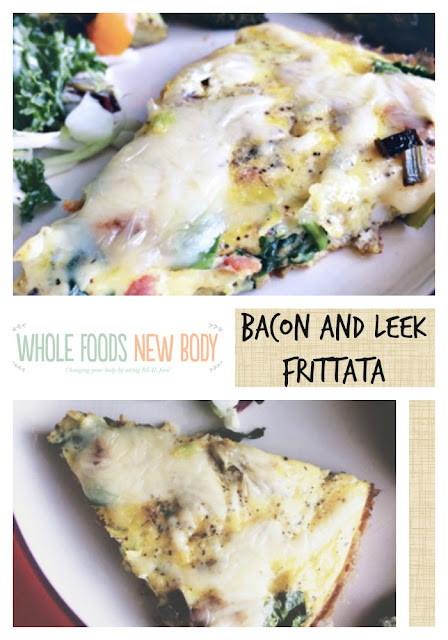 Whole Foods New Body: {Bacon and Leek Frittata}