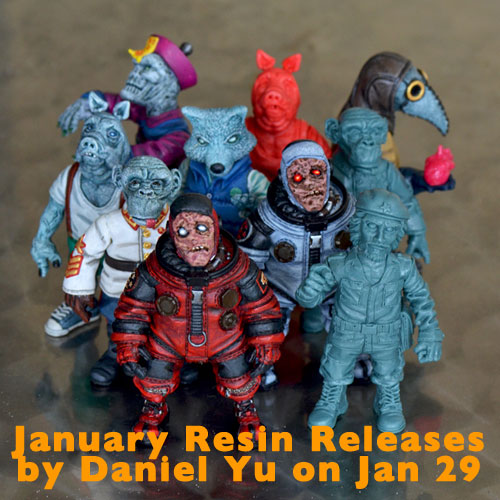 January Resin Releases by Daniel Yu on Jan 29