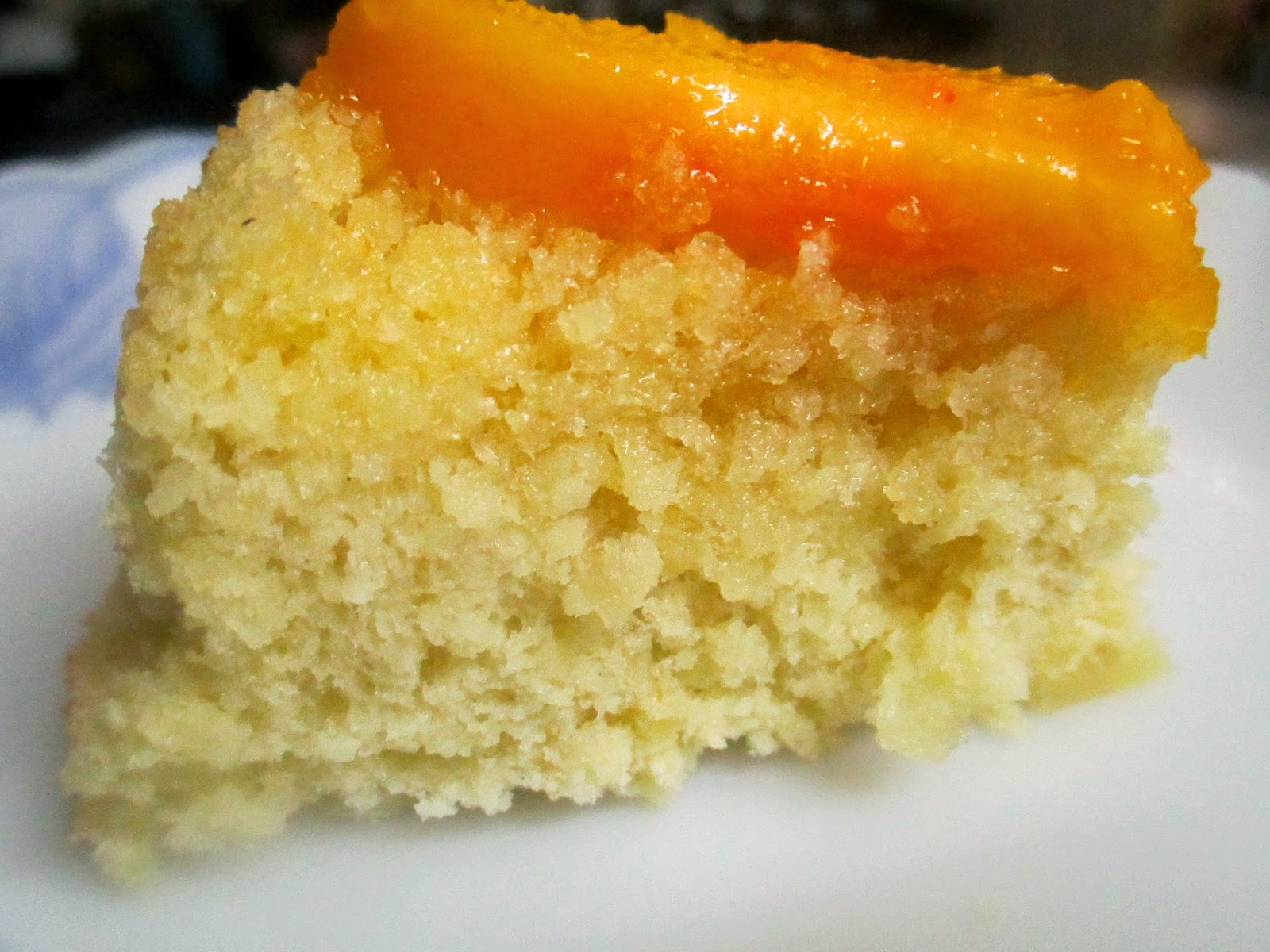 For the Love of Food : Almond Foam Cake