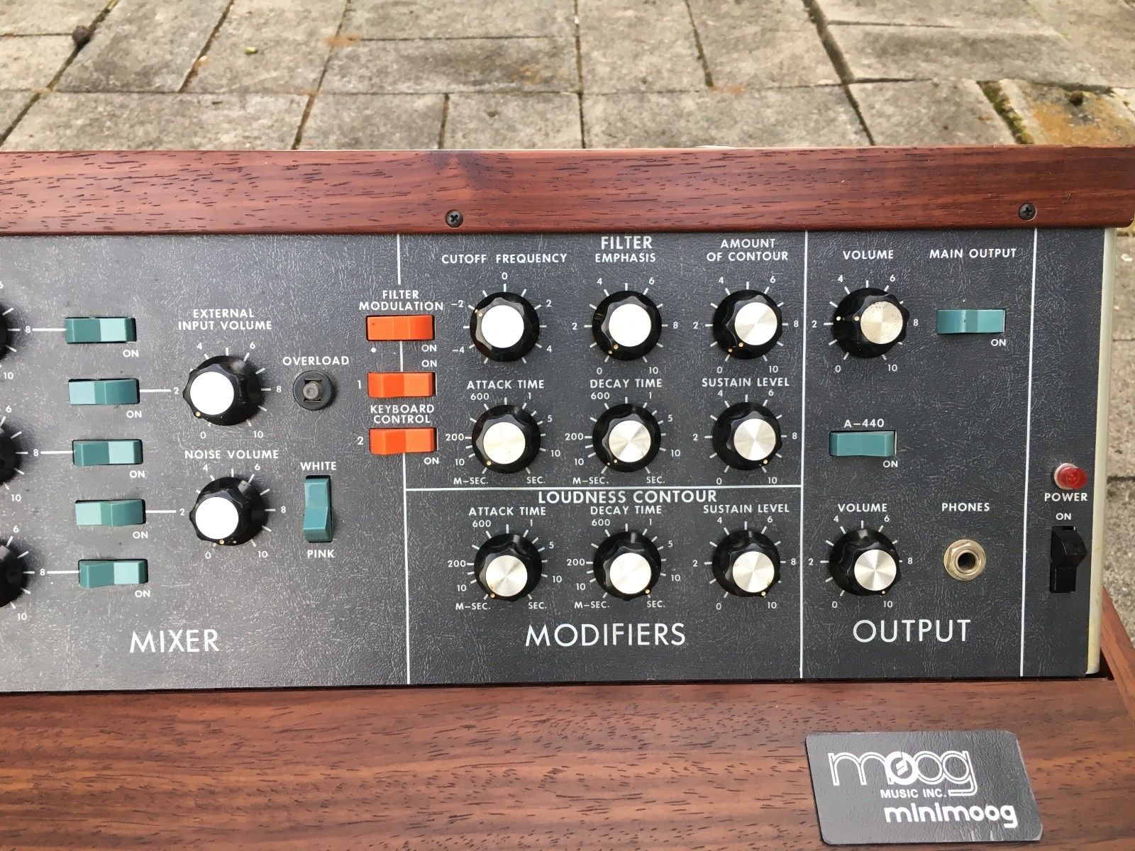 MATRIXSYNTH: 1974 Moog Model D Minimoog SN 4018