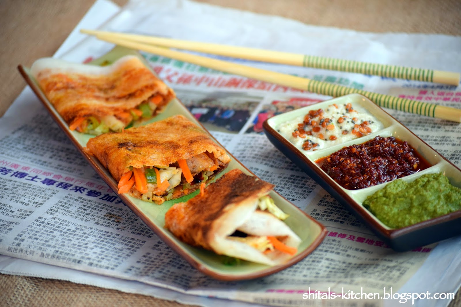 Shital's-Kitchen: Chinese Dosa