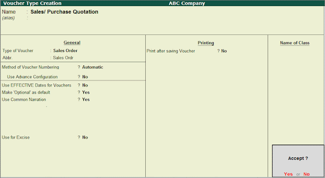 TallyERP9Book : How to print a quotation in Tally.ERP9?