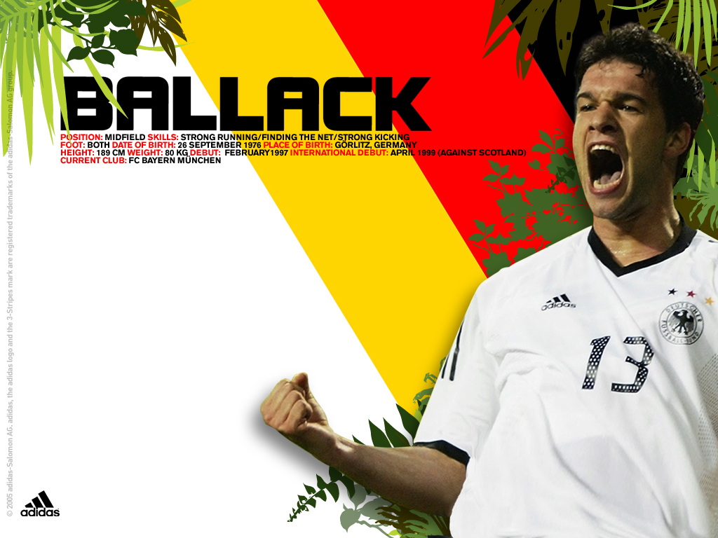 Sport Be Sporty: Michael Ballack Wallpapers