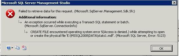 Microsoft Dynamics NAV/Business Central: Error Attaching SQL Dynamics ...