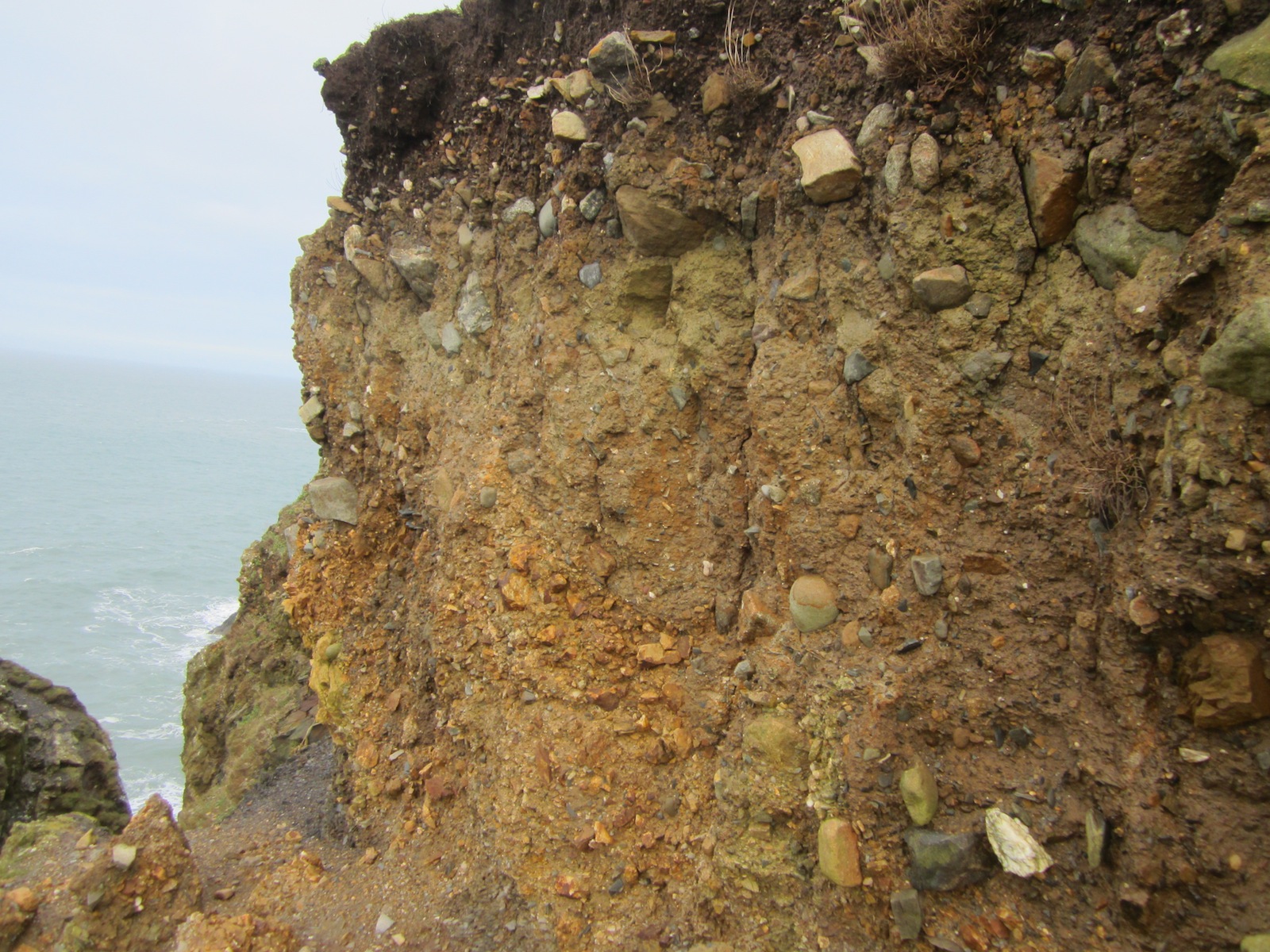 Stonehenge and the Ice Age: Devensian till at the Blue Lagoon, Abereiddi