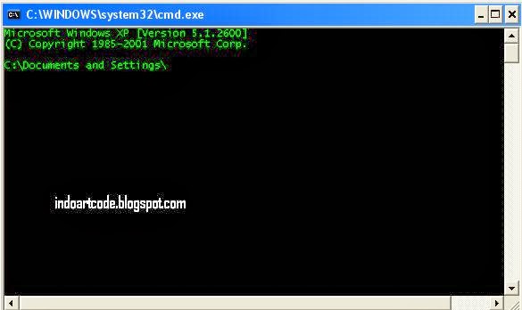 Cara Simple Ubah Tampilan CMD / Command Prompt - IndoArtCode