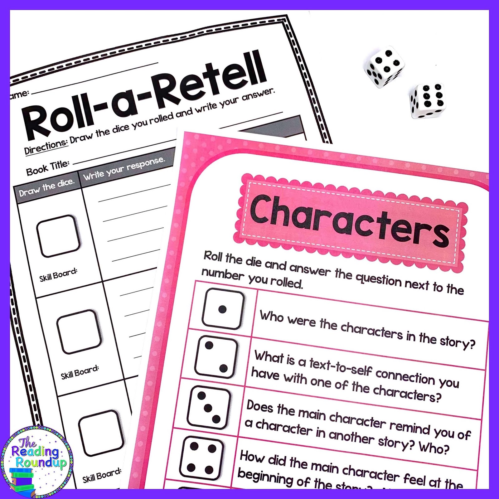 The Reading Roundup: A Simple Activity for Story Elements Practice