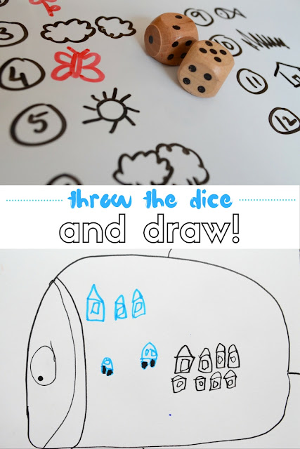 Practical Mom: Throw the Dice & Draw! Game for Ages 4+ (Practical ...