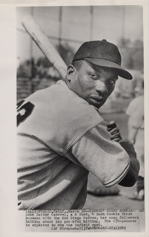The Online PCL Museum: Luke Easter Photograph (1949)
