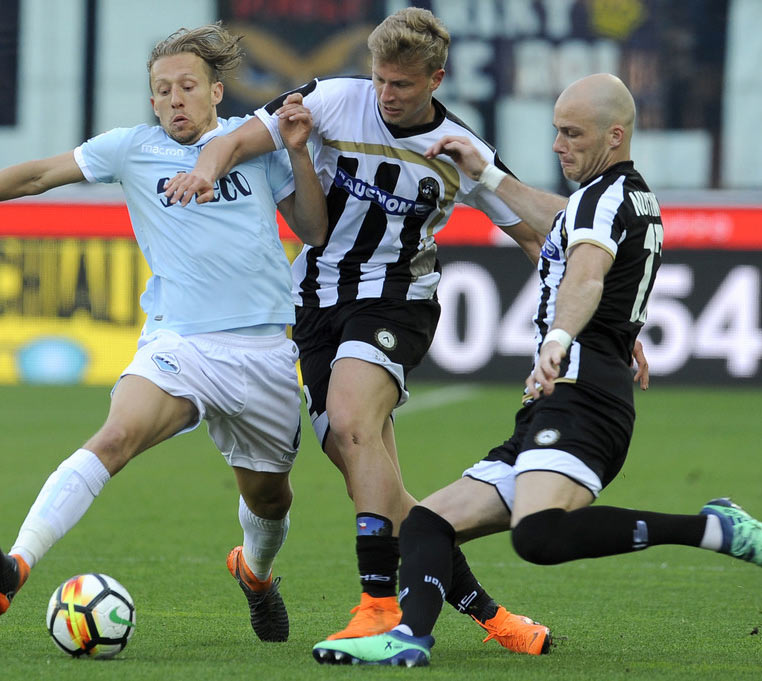 Insane - Udinese Wears 11 Different Kits in Lazio Serie A Clash - Footy ...