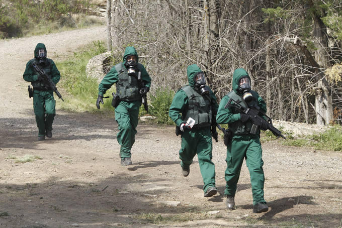 Gsg9 1/87 Unité spéciale: GAR Grupo de Acción Rápida