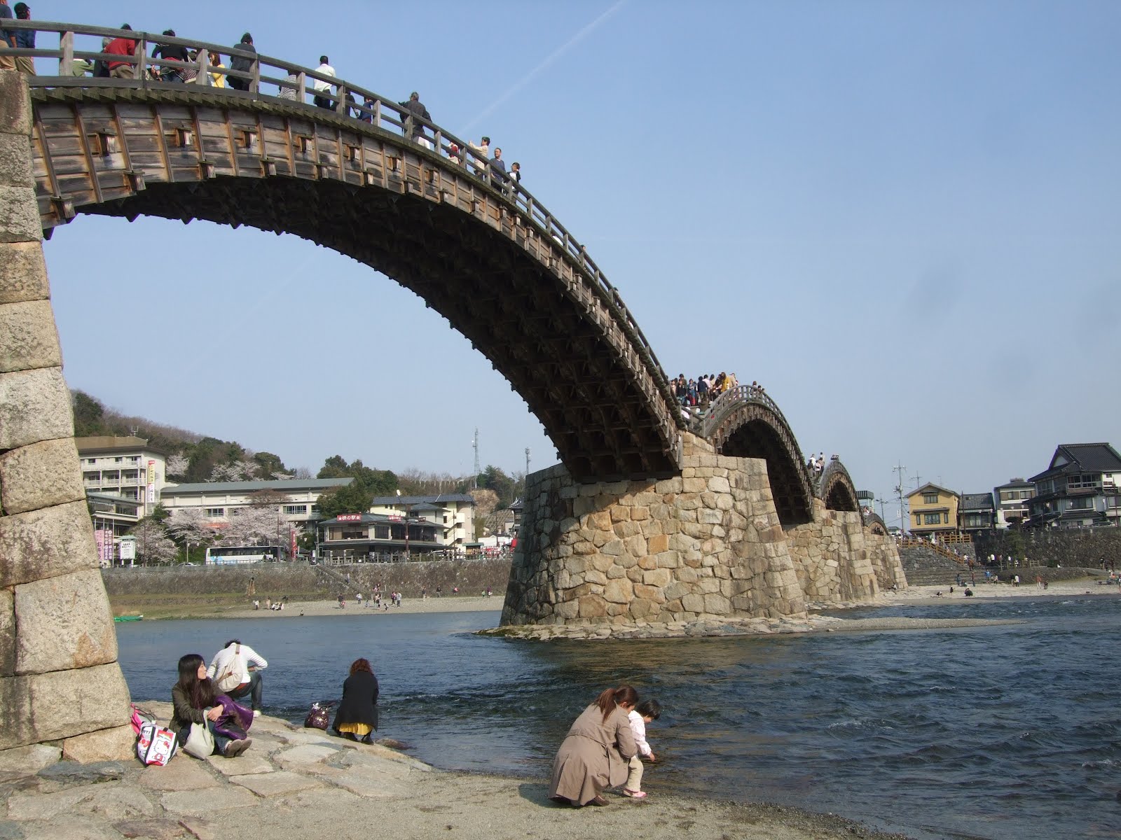 Brian Bohrson: Kintai Bridge During Cherry Blossom Season