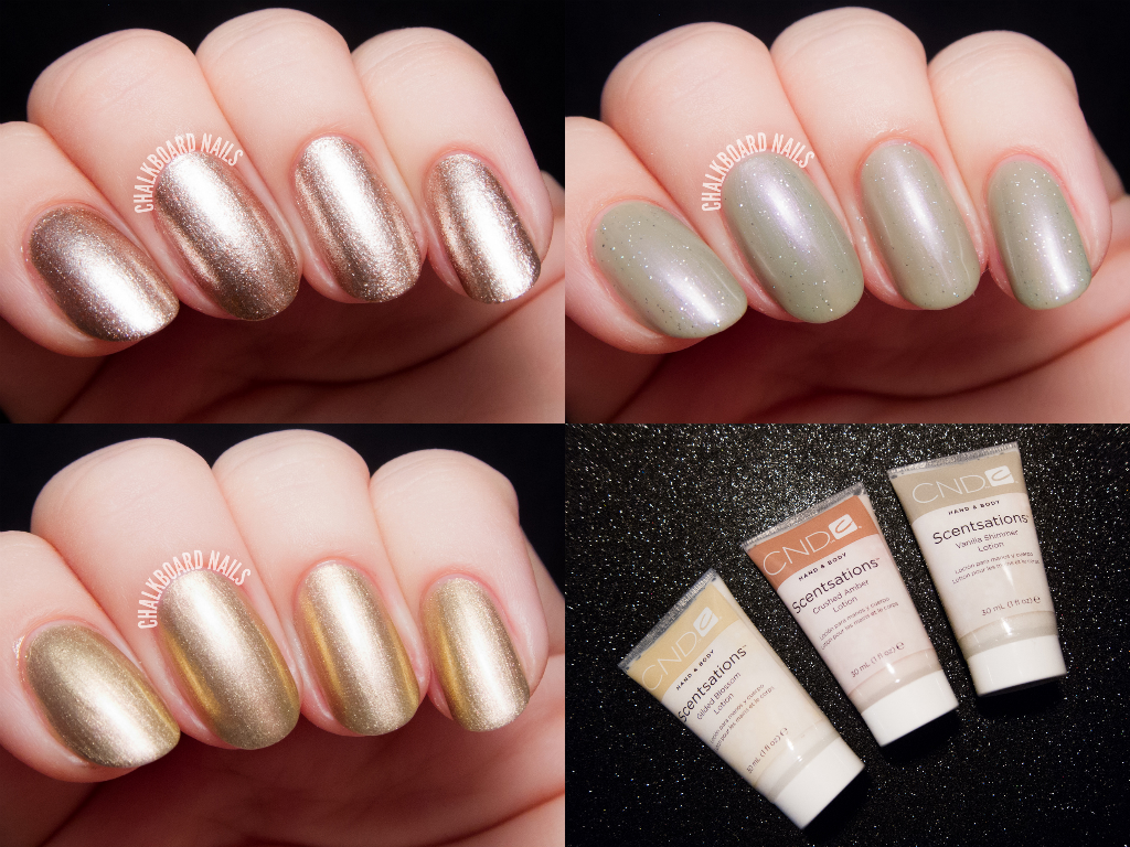 CND VINYLUX Gilded Dreams for Holiday 2014 | Chalkboard Nails | Phoenix ...