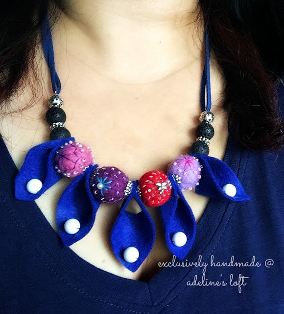 Jewelry Crafting with Handmade Felt Beads |ABSOLUTELY Ade by The ...