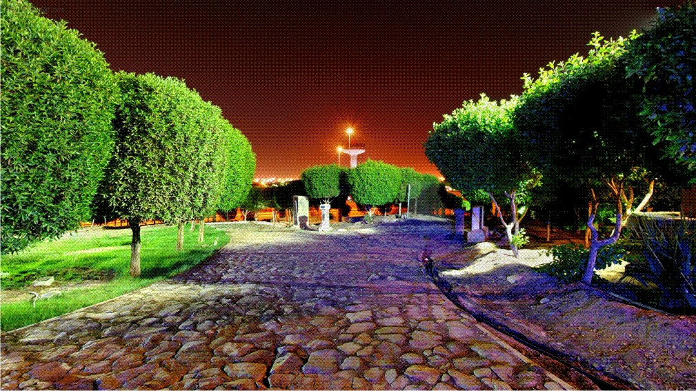 We Are Muslims Blog: King Fahd Garden (Madina) - 360 Degree View