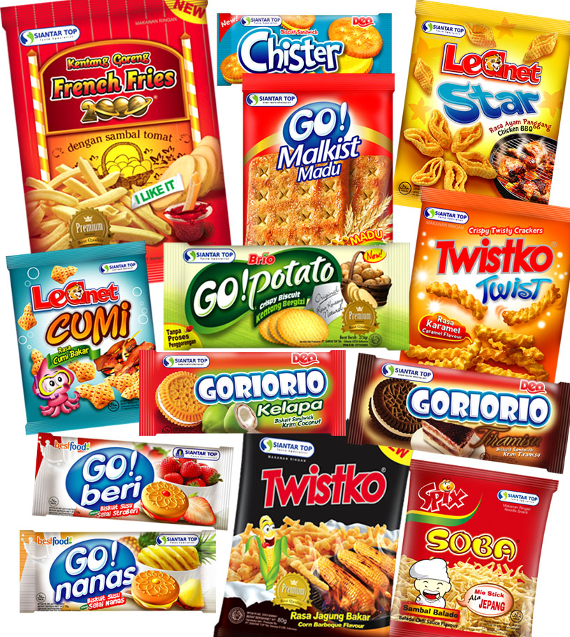 Produk-produk Biskuit dan Snack dari Siantar Top | Creator of Desirable ...