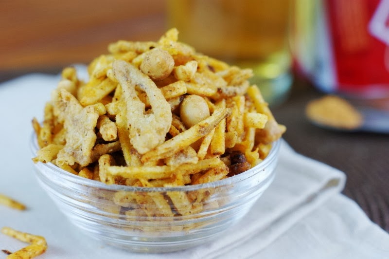 Taco Pick-Up-Sticks Snack Mix | The Kitchen is My Playground