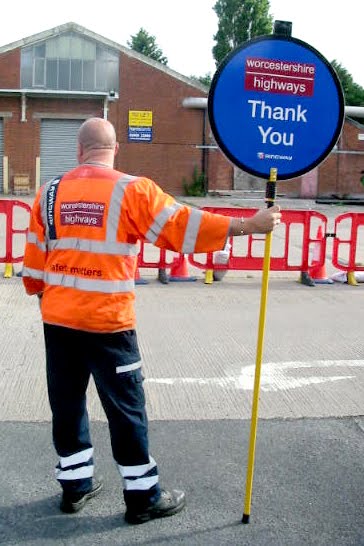 Ringway Update: Worcestershire prototype of innovative "stop and go" board.