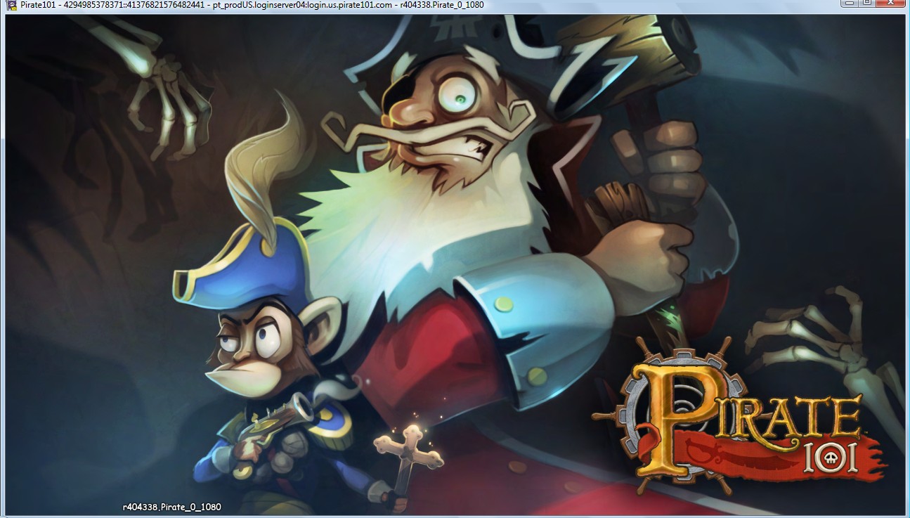 Stars of the Spiral: Pirate101 Log In & Loading Screen
