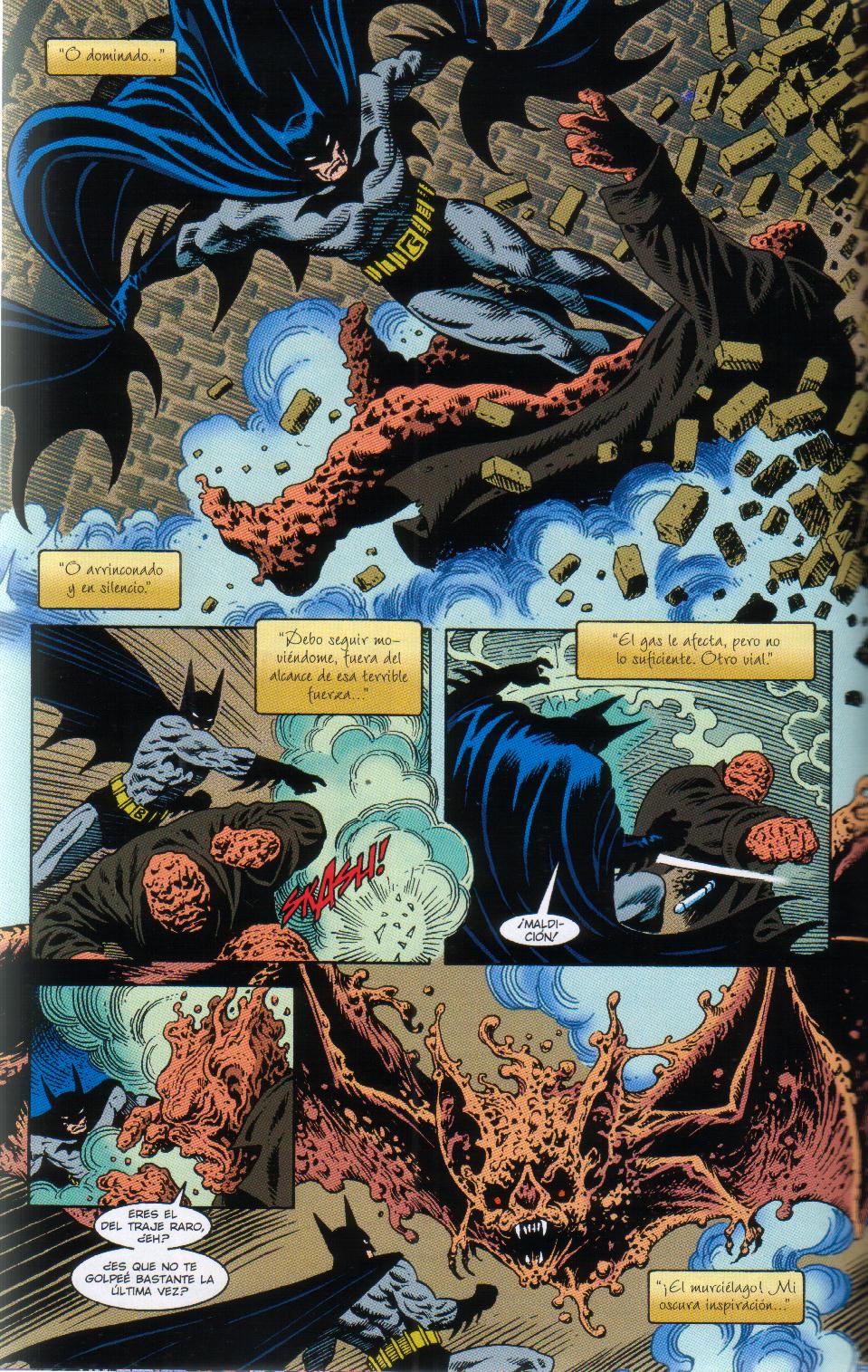Superheroes x alcatena: Batman vs. Clayface