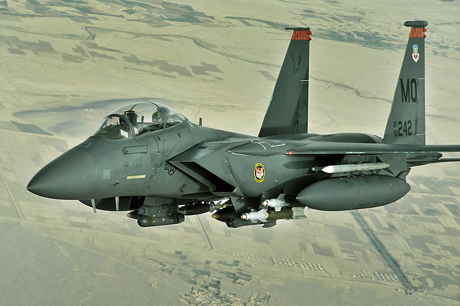 Asian Defence News: F-15E takes first flight with new radar system