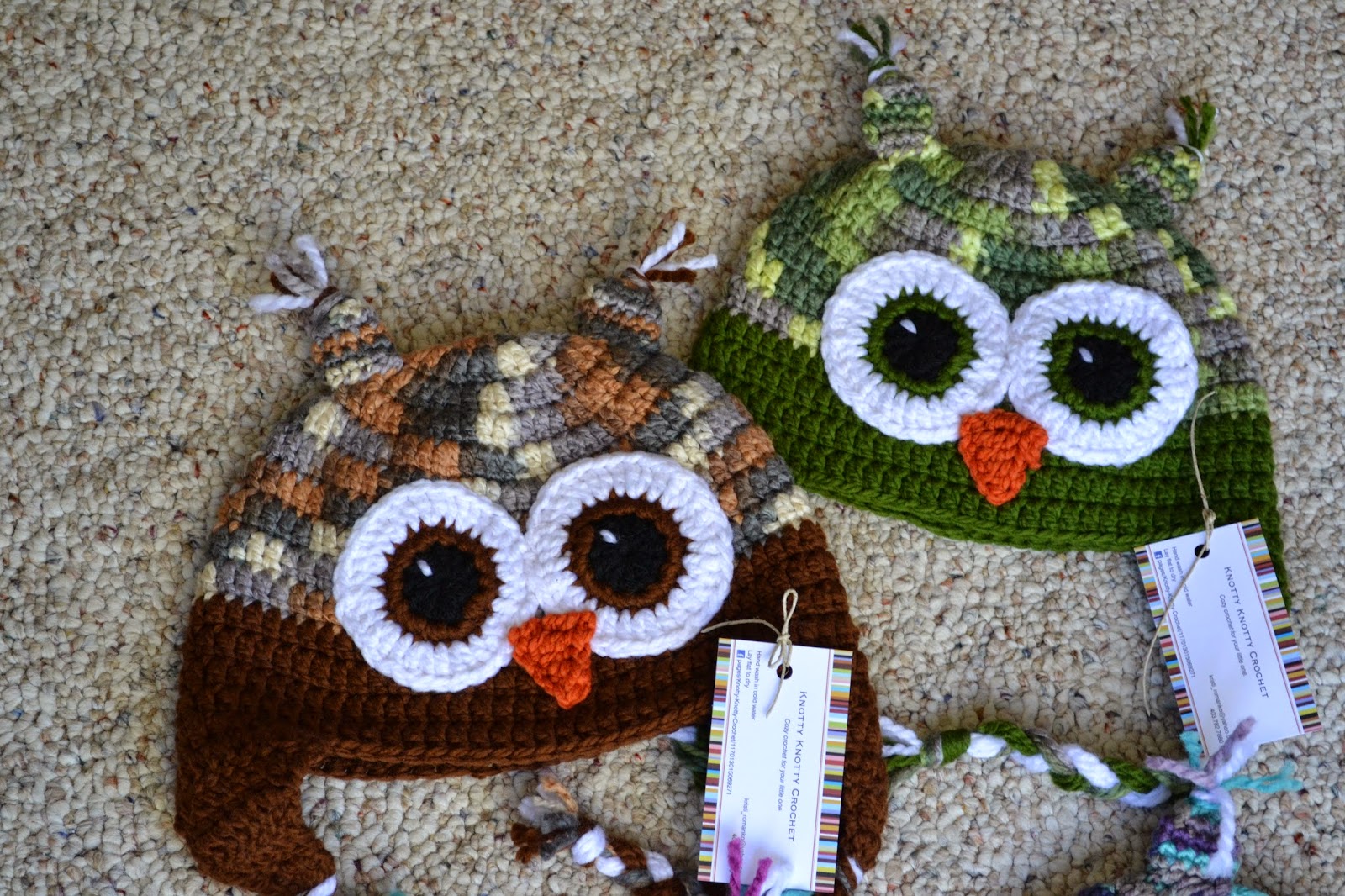 Knotty Knotty Crochet: Hoot Hoot! Owl hat FREE PATTERN!!