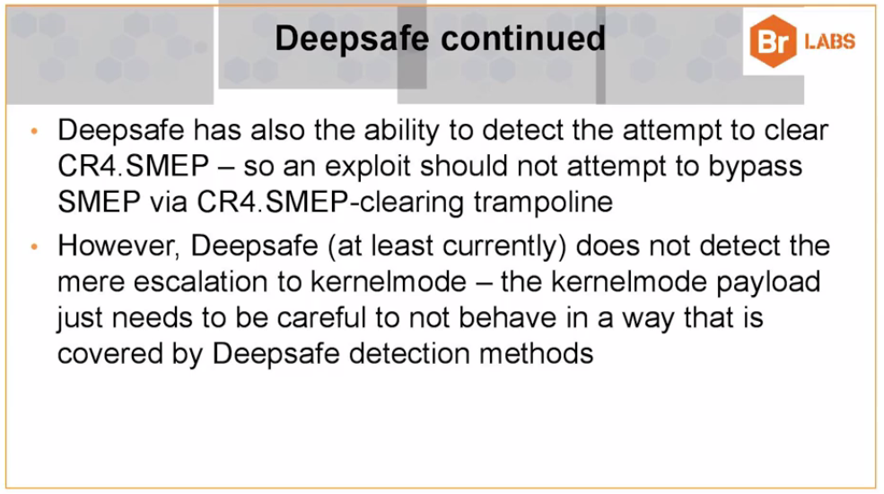 SIMPLE IS BETTER: DMA Attacks Against McAfee DeepSafe