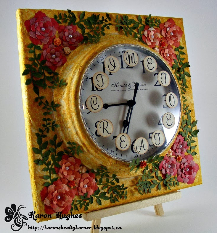 She's a Sassy Lady: A Craft Room Clock