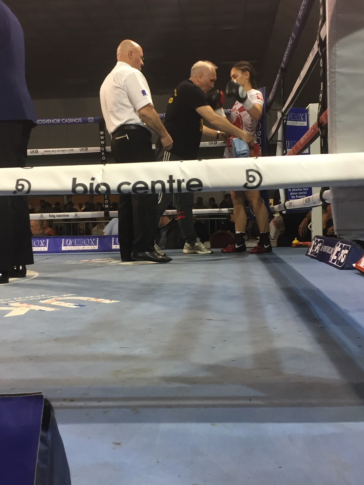 punching with Parsons: Boxing at Banks stadium ,Walsall 10th February 2018