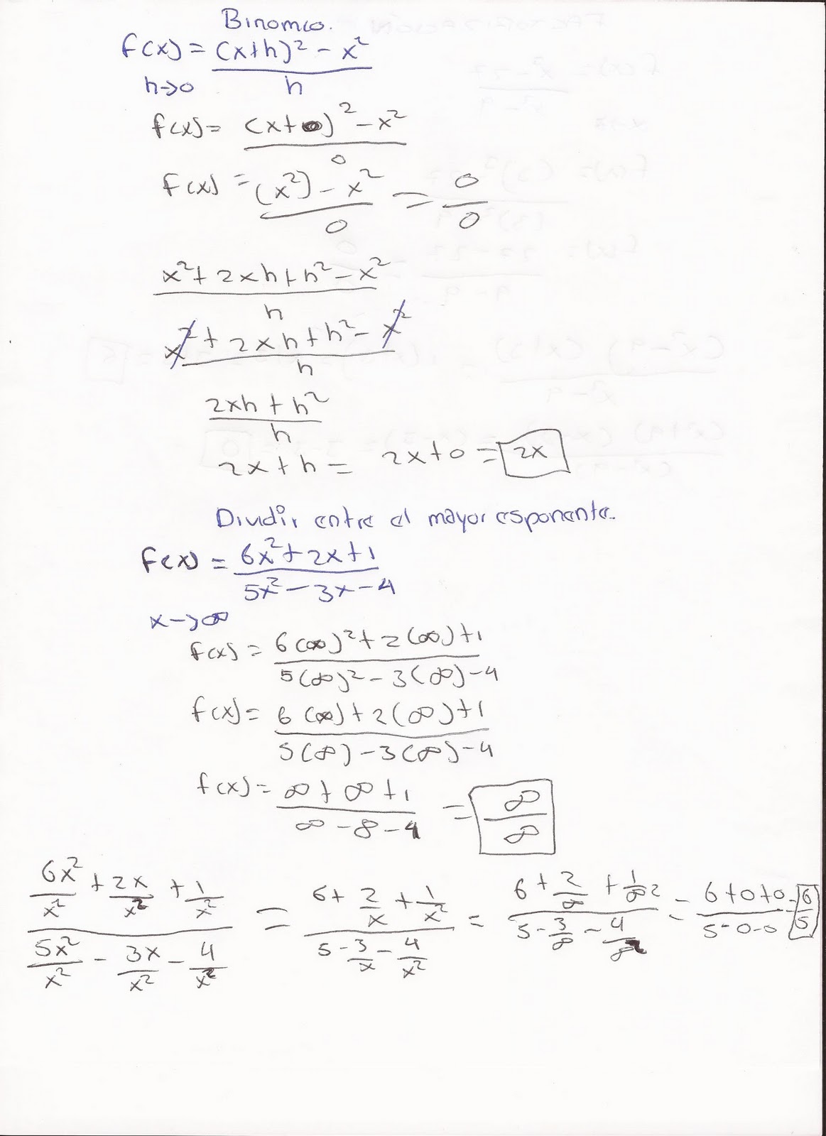 HISTORIA DEL CALCULO: formulas y problemas resueltos de calculo