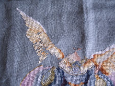 Caring Stitcher: Angel Progress
