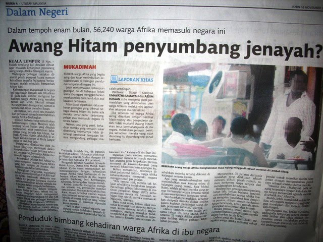 Kampungku: 4 AWANG HITAM SAMSENG DIBELASAH