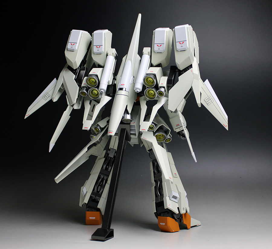 MG 1/100 Rezel Type C [GR] (A and B Defenser Unit) painted build