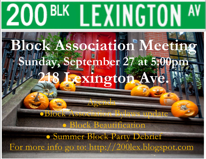 Lexington Avenue Block Association