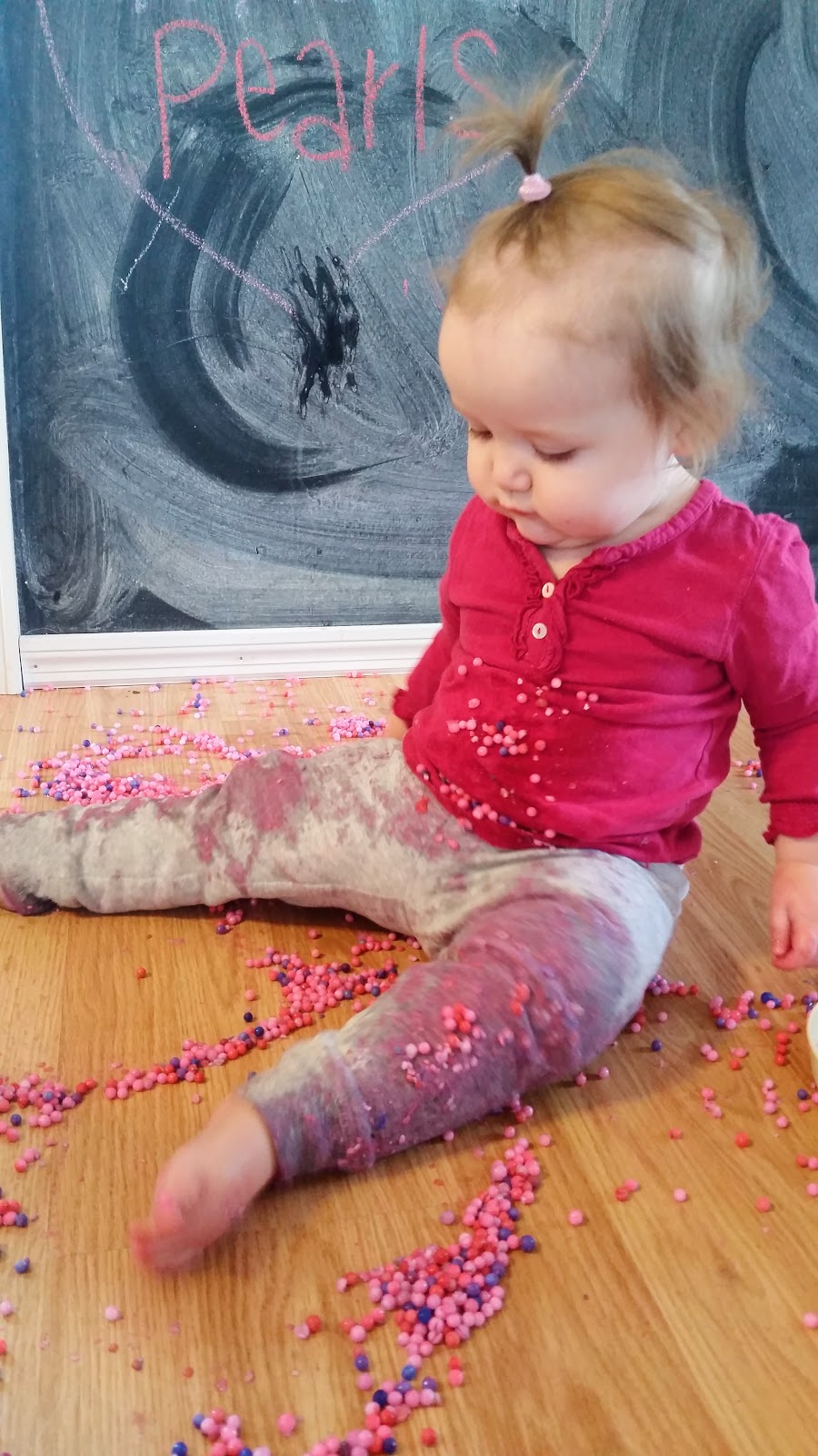 Sweetest Days of Childhood: Tapioca Pearl Sensory Play!