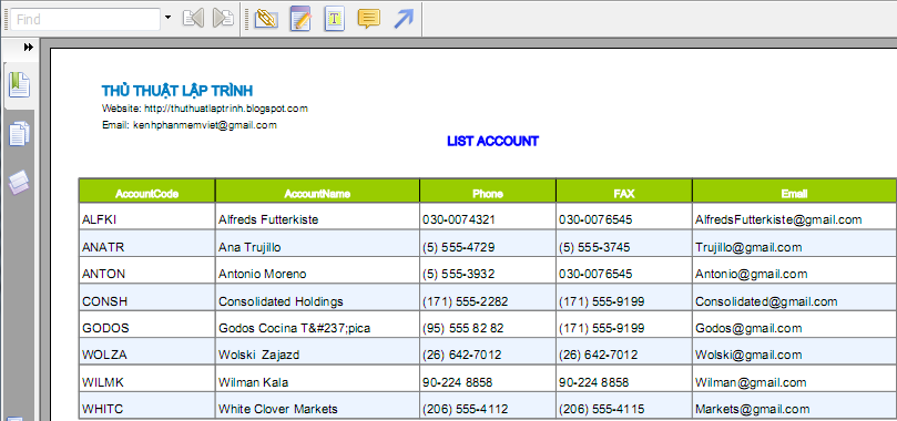 Export file PDF các bản ghi được chọn trên Gridview sử dụng iTextSharp trong ASP.Net - lập trình ...