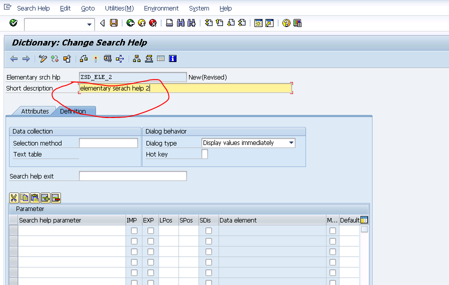 SAP TECH: Create Elementary Search help using Dialog Type as "Dialog ...