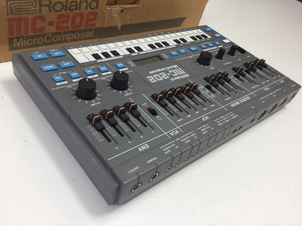 MATRIXSYNTH: Roland MC202 with Original Box