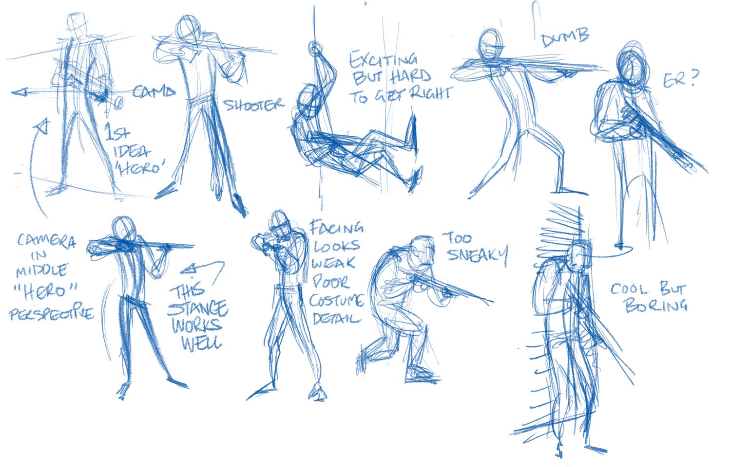 Terry Lane: Character Design