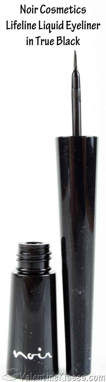 Valentine Kisses: Noir Cosmetics Lifeline Liquid Eyeliner in True Black ...