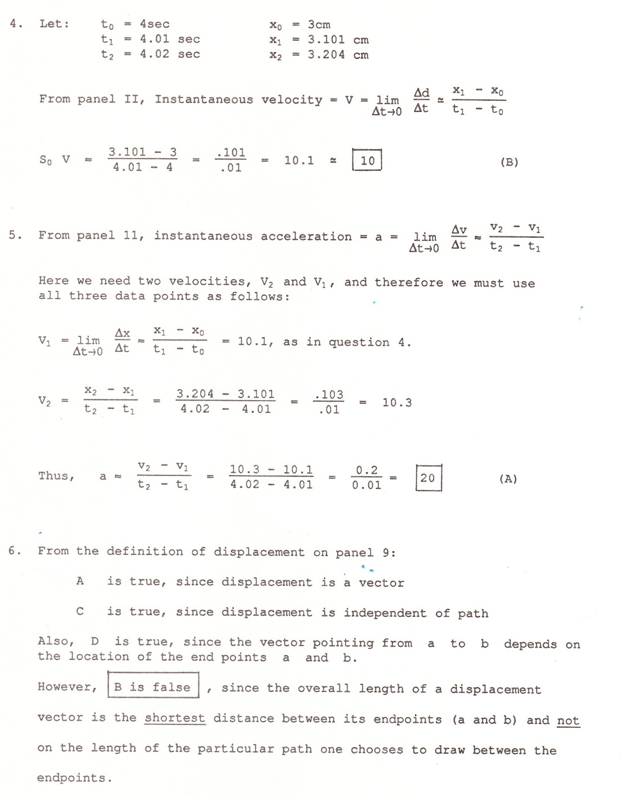 Everything MCAT: MCAT Learning Materials: Physics Lesson 1 Solutions