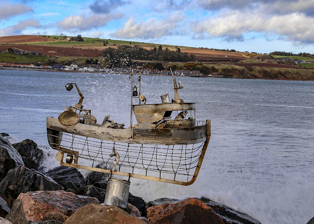 Old Age Travellers.: Stonehaven Aberdeenshire Scotland.