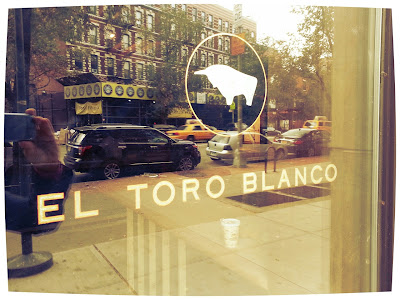 how to be in NYC: El Toro Blanco