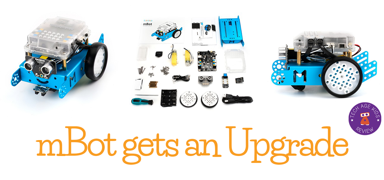 mBot Original vs mBot v1.1 - new protective case and castor | Tech Age ...