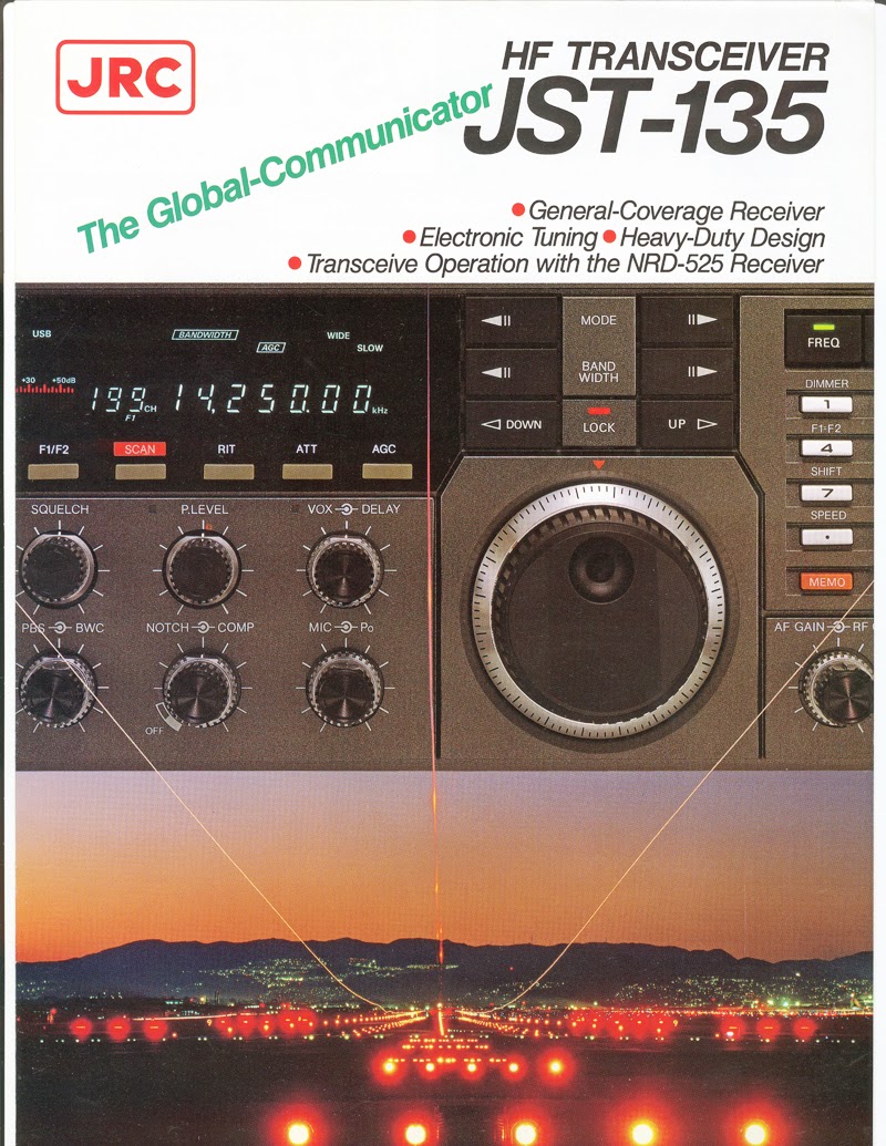 iv3hls ham radio tales: and the winner is... JRC-135!
